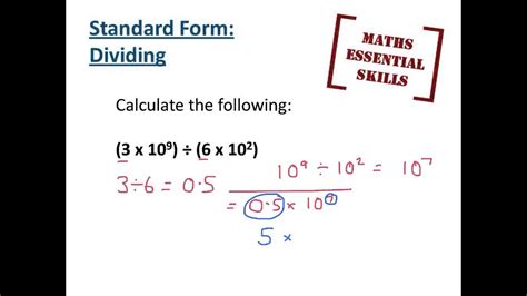 Standard Form Math Division At Ken Escobar Blog