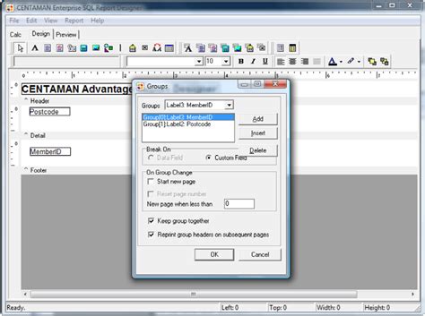 Enterprise How Do I Create And Design A Report Template Rtm