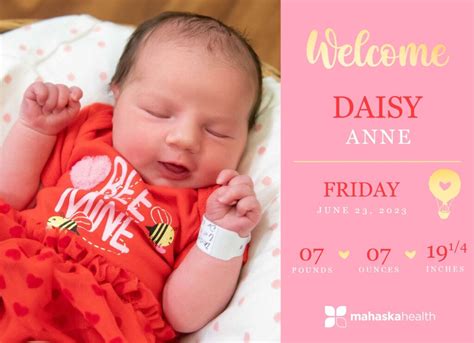 Welcome Daisy Anne Mahaska Health