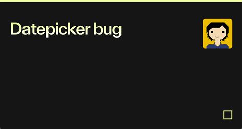 Datepicker Bug Codesandbox