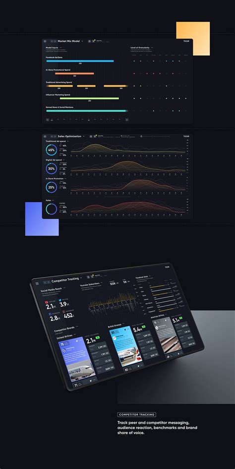 tickr platform 4 0 on behance interactive web design data visualization design app design layout