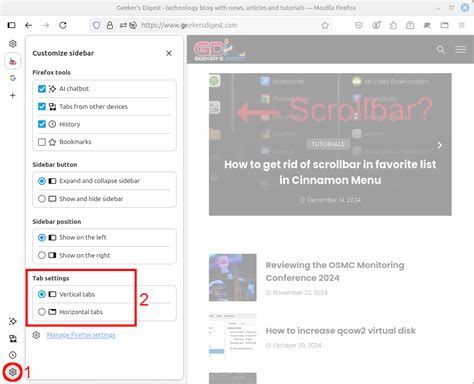 Vertical Tabs Are Here In Firefox And How To Switch Back Geeker S Digest