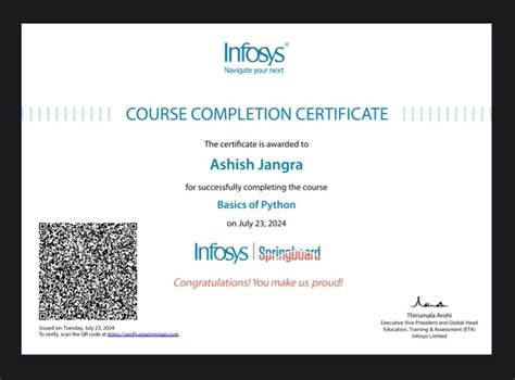 Ashish Jangra On Linkedin I Am Thrilled To Share That I Just Completed