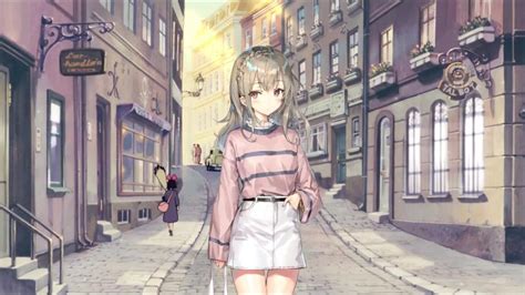 Anime Girl Smoking Live Wallpaper Moewalls