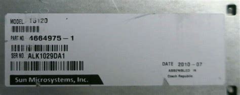 Sun Sparc Enterprise T5120 Quad Core 2 1ghz 8gb Ram 1x 300gb Hdd 4 Bay 1u Server