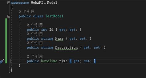 Asp net Core Web API运行后返回的实体属性首字母全为小写实际应该为大写 中原万象 博客园
