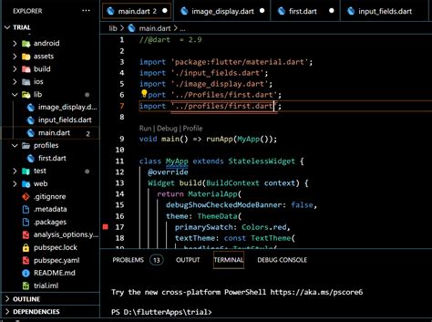 Dart Unable To Import Files From A Different Directory In Flutter Stack Overflow