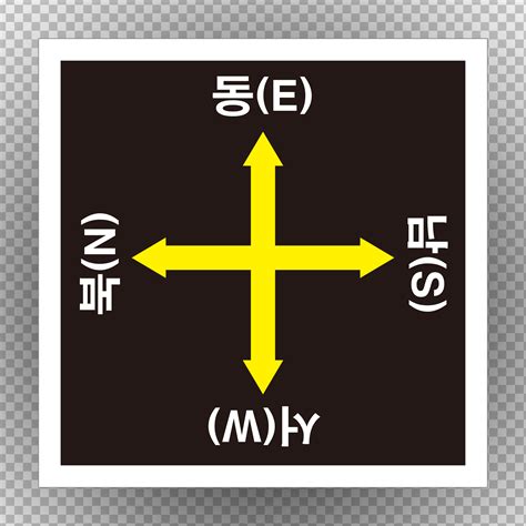 40x40cm 동서남북 크레인 방향알림포맥스 산업안전 에덴티엠주 보안스티커 산업안전라벨un라벨롤라벨 전문