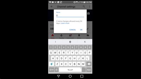 How To Change Your YouTube Channel Name On Android And IOS YouTube