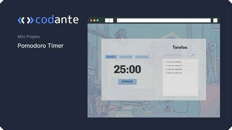 Mini Projeto Pomodoro Timer Figma
