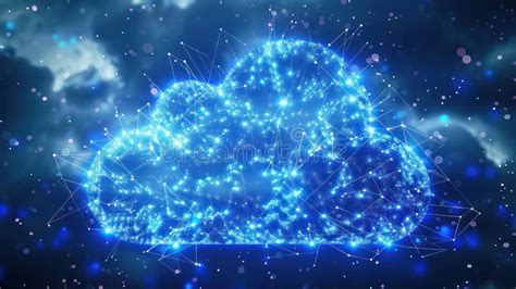 Maximizing Efficiency The Benefits Of Cloud Computing Stock Illustration Illustration Of Data