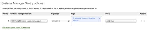 Systems Manager Sentry Overview Cisco Meraki Documentation