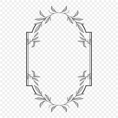 장식 꽃 빈티지 장식 벡터 일러스트와 함께 프레임 테두리 꽃 무늬 미술 경계 Png 일러스트 및 벡터 에 대한 무료 다운로드 Pngtree