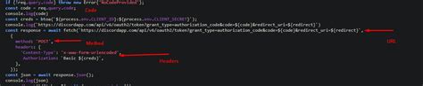 discord oauth2 example glitch help glitch community forum