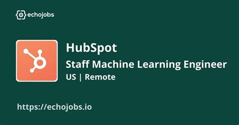 hubspot is hiring staff machine learning engineer usd 328k 328k us remote [machine learning