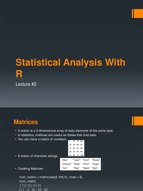 r lecture 2 download free pdf r programming language eye color