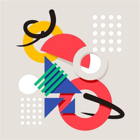 Premium Vector Abstract Graphic Shap For Decorate