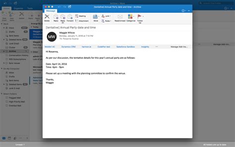 Boost Your Productivity With The New Full Screen View Feature In Outlook For Mac Microsoft 365