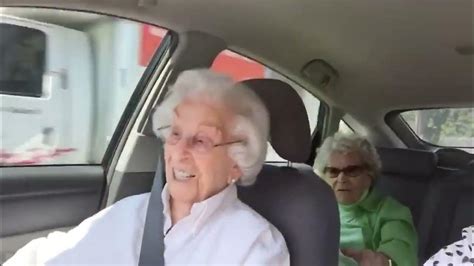 Old Ladies Argue In The Car Hilarious Youtube