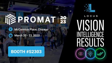 Locus Robotics On Linkedin Locus Promat 2023