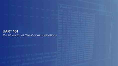Uart 101 The Blueprint Of Serial Communications Uart 101 The Blueprint Of Serial Communications