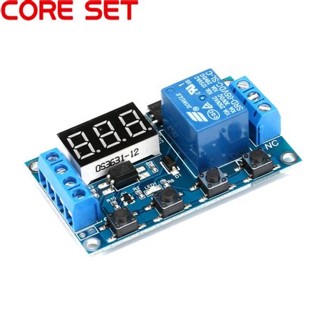 DC V Channel V LED Display Automation Cycle Delay Timer Relay Control ON Off Switch