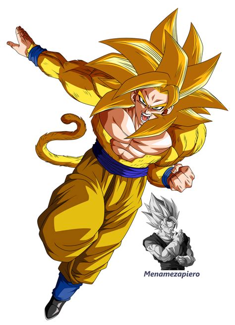 Goku Ssj4 [color 4] By Menamezapiero On Deviantart