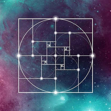 Golden Ratios In Sacred Geometry Art