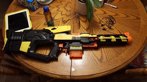 my attempt at combining a stryfe and a firefly r nerf