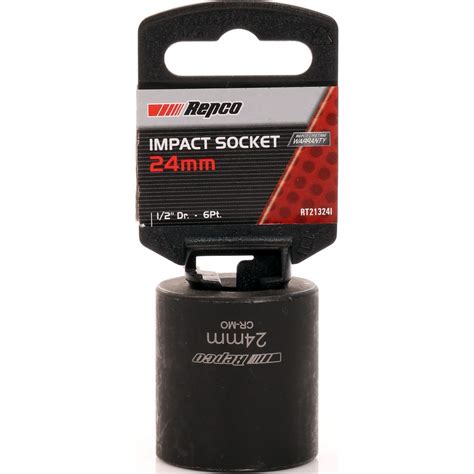 Repco Impact Socket 24mm 1 2in Drive Rt21324i Repco Repco Australia