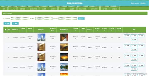 基于java的高校实习信息发布网站的设计与实现java项目专业实习内容功能模块设计与实现 Csdn博客