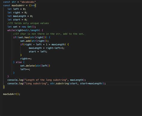 Longest Substring Sliding Window Technique Kranthi M Medium