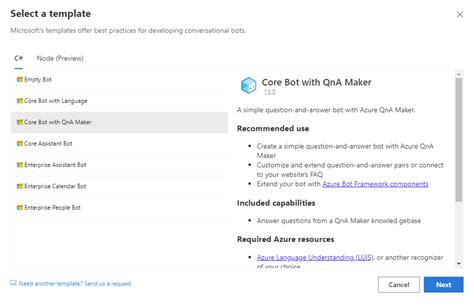 Azure Bot Framework Composer Error Unable To Get A Value For