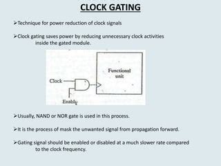Special Technique In Low Power VLSI Design PPTX Technology Computing