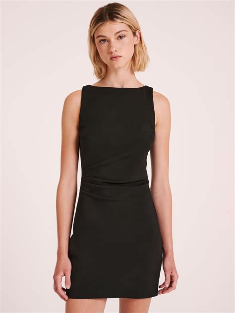 Nude Lucy Delyse Dress Black Glue Store