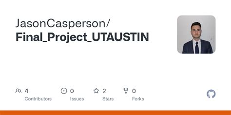 Github Jasoncasperson Final Project Utaustin