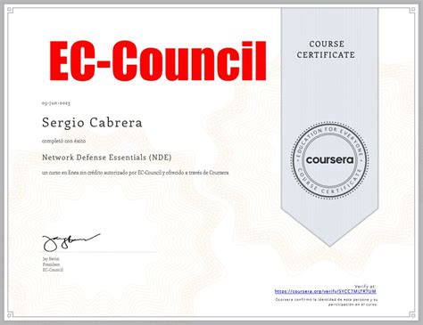 Sergio Cabrera On Linkedin Nde Eccouncil Cybersecurity Hacking Networksecurity Networkdefense