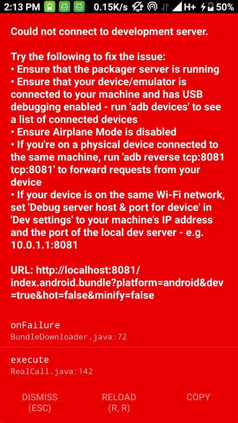 Unable To Symbolicate Stack Trace Bundle Was Not Loaded From The Packager Android · Issue