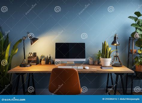 Gen Z Essential Workplace Setup Including Multi Monitor Desktop Computer Ergonomic Keyboard
