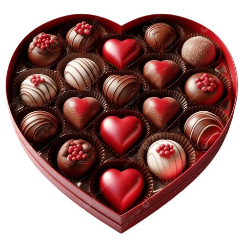 Heart Made Of Assorted Chocolates Heart Made Of Assorted Chocolate