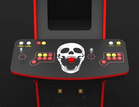 Arcade Control Panel Layout