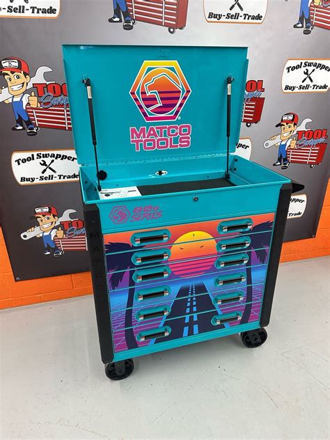 Matco 80s Series Roll Cart Shop Tool Swapper