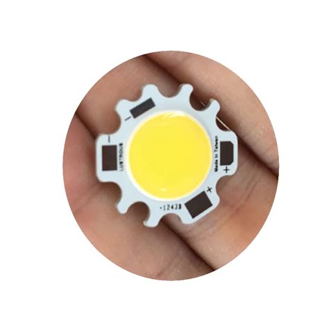 2PCS 5W 7W Chip COB LED Round 30V 200ma White Warm White Nature White In LED Chips From Lights
