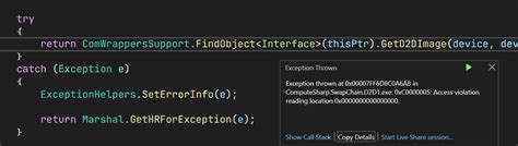 Av In Comwrappers Cominterfacedispatch Getinstance On Nativeaot During Second Lookup Issue