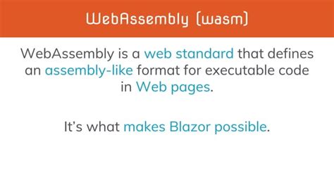 Goodbye Javascript Hello Blazor Pptx Web Design And Html Internet