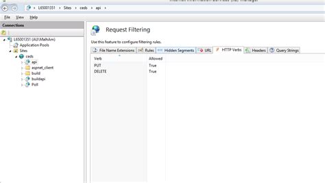 Asp Net 405 Method Not Allowed PUT Stack Overflow