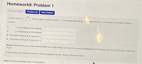 Solved Homework9 Problem 11 ﻿point ﻿let Fx2x2x 2