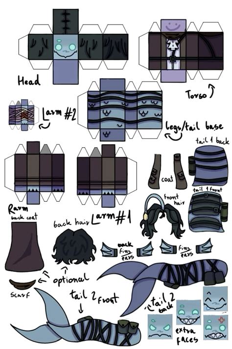 Best 12 Sebastian Solace Papercraft Pt 1 From Roblox Pressure Artofit