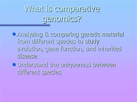 Ppt Basics Of Comparative Genomics Dr G P S Raghava Powerpoint