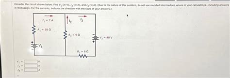 Solved Consider The Circuit Shown Below Find V In V I Chegg